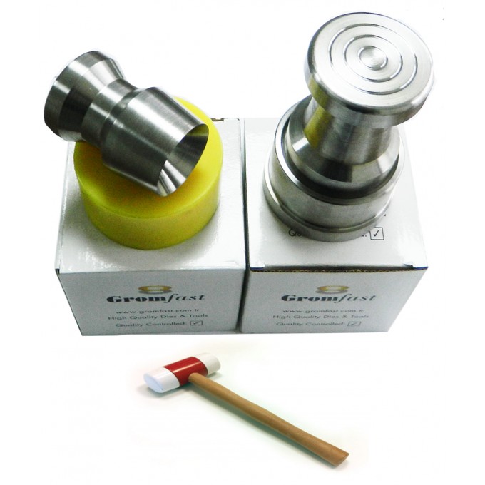#15 (2")( 50 mm ) Round Curtain&Drapery Grommet Hand Tool Set(Stainless ...
